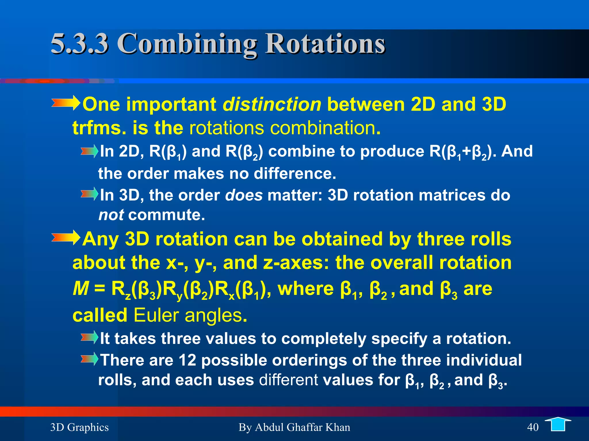 3 D Graphics | PPT
