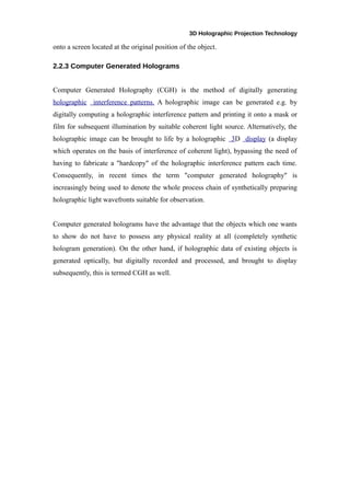 3 d holographic-technology (1) | PDF