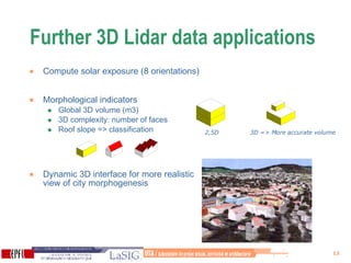 3 D Lidar Epfl Iccsa 08 | PPT