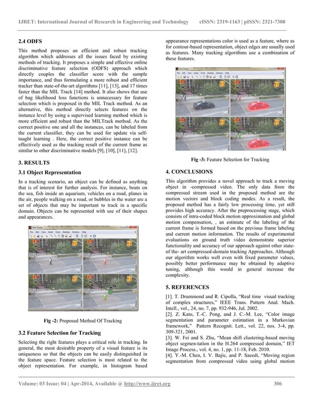 3 d mrf based video tracking in the compressed domain | PDF