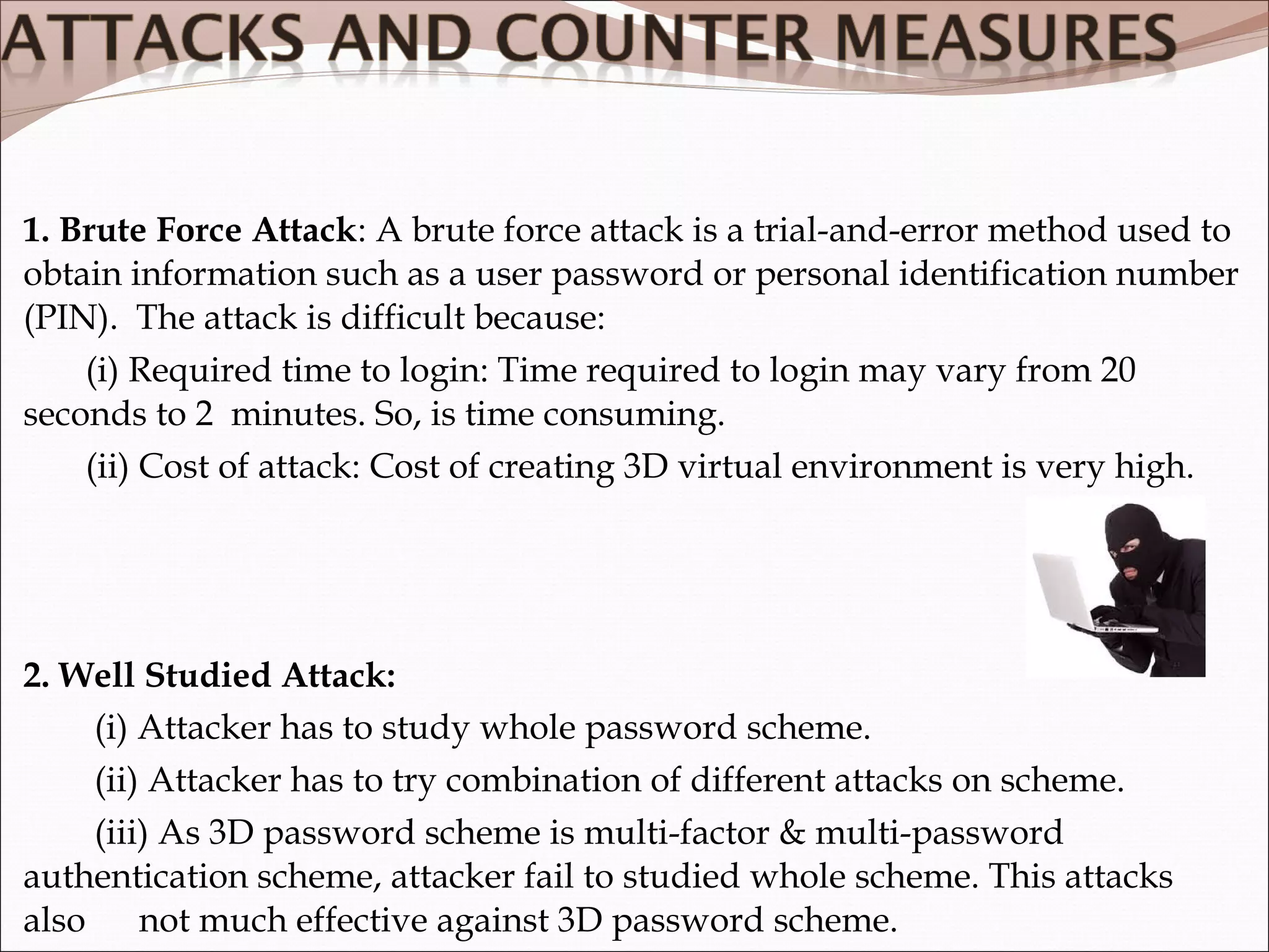 3d Password A More Secure Authentication Ppt 3 D Graphics Computer Software And Applications 9224
