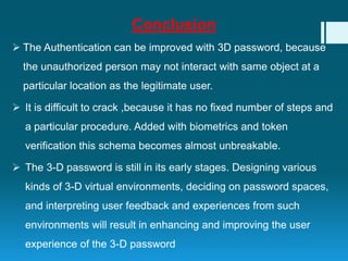3D - password | PPTX