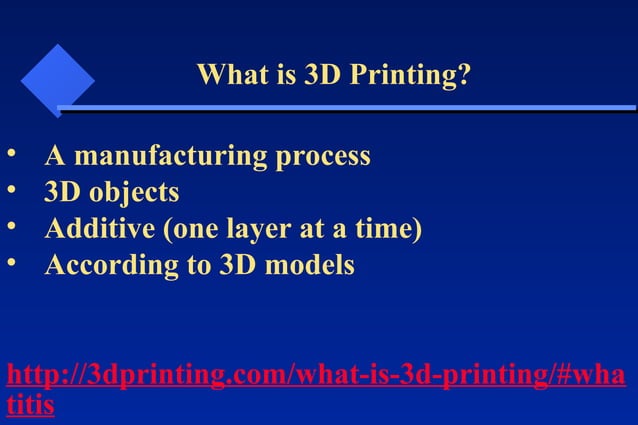 3D-Printing.ppt jsndcasdjfnsdfjnasdjhrugsdvbd | PPT