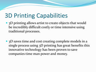 3D PRINTING | PPTX