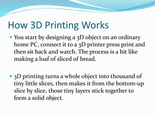 3D PRINTING | PPTX