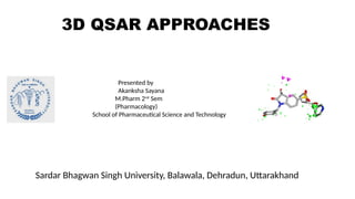 "Detailed 3D-QSAR PowerPoint Explaining Methods, Models, and ...