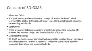 "Detailed 3D-QSAR PowerPoint Explaining Methods, Models, and ...