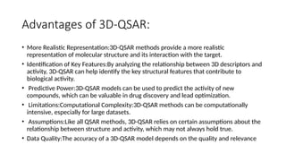 "Detailed 3D-QSAR PowerPoint Explaining Methods, Models, and ...