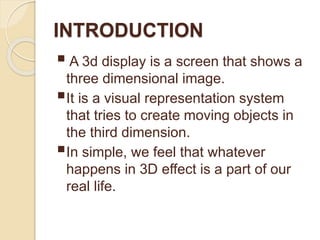 3 D Technology | PPTX