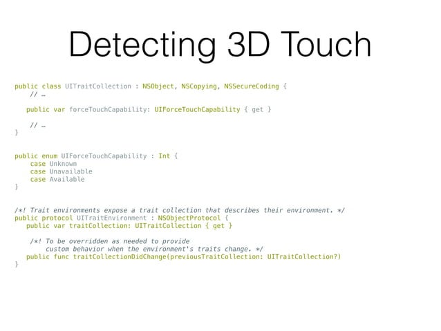 3D Touch by Karol Kozub, Macoscope | PPT