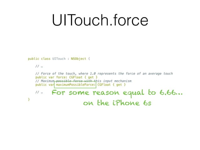 3D Touch by Karol Kozub, Macoscope | PPT