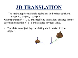 3D Transformation | PPTX
