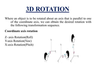 3D Transformation | PPTX