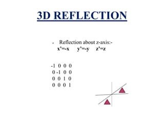 3D Transformation | PPTX
