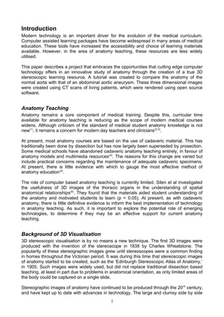 3D Visualisation System Report | DOC | 3-D Graphics | Computer Software ...