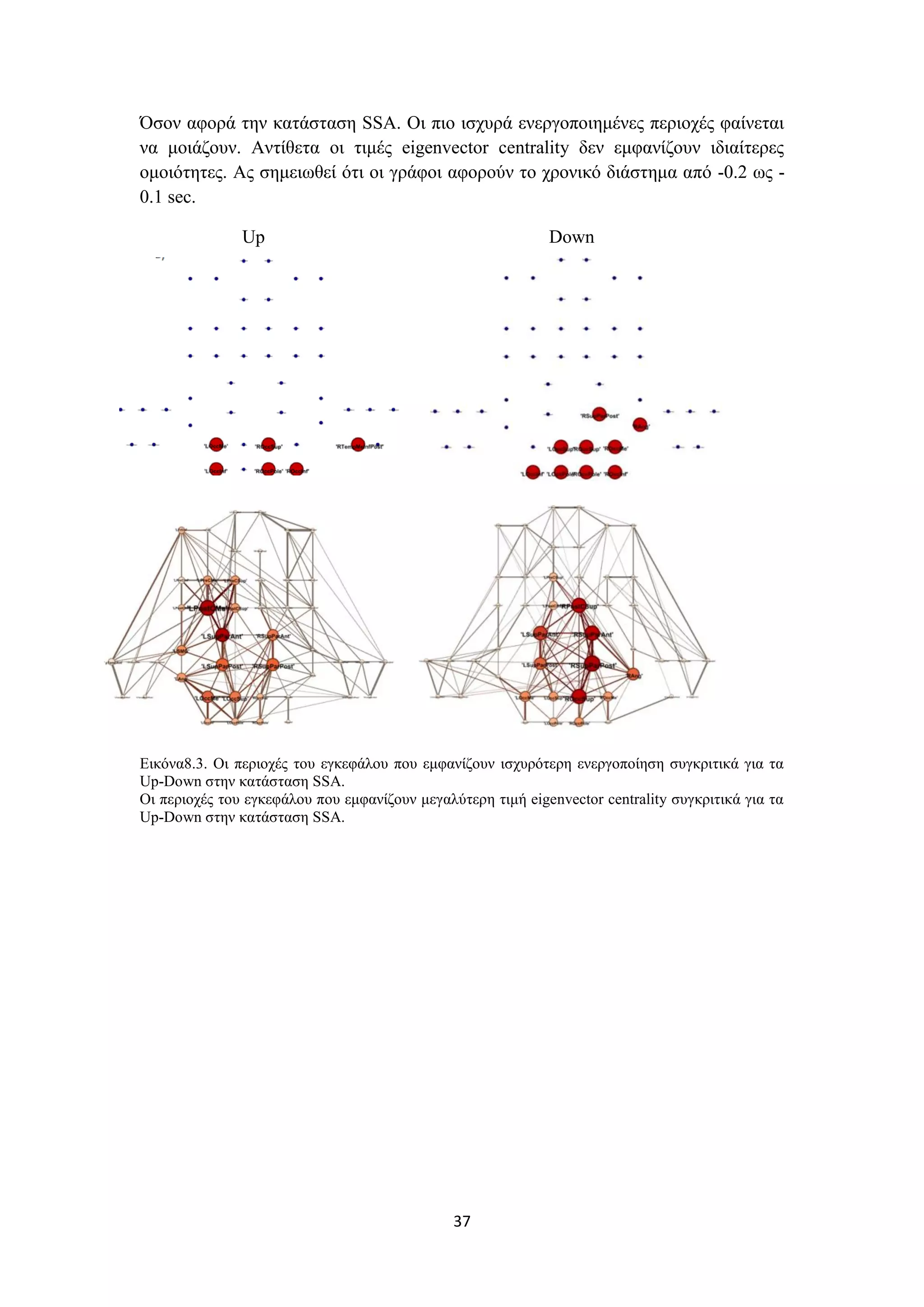 Study of functional connectivity between cortical areas during the preparation and execution of ...