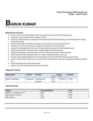 Resume (1) | PDF