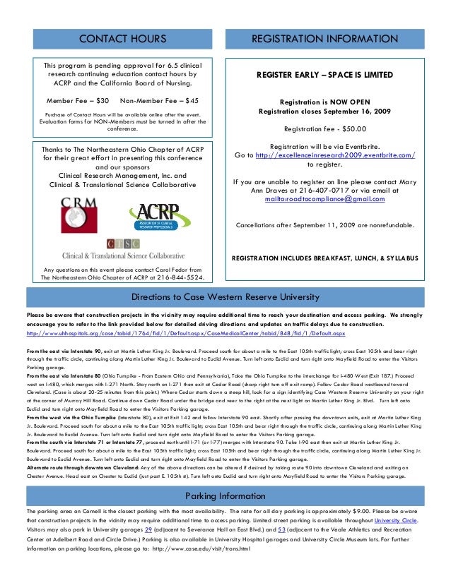 Registration Brochure 2009