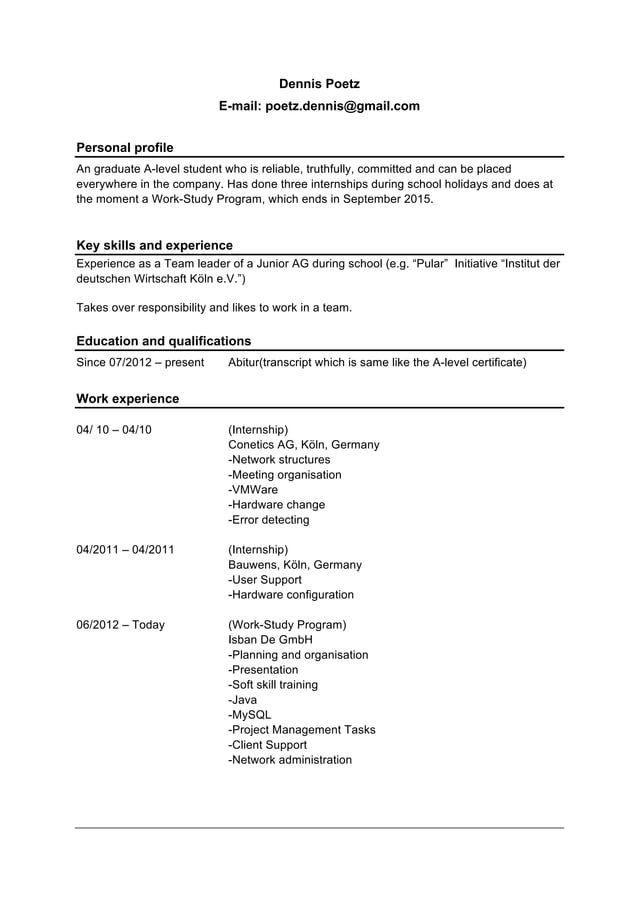 Resume_Dennis_Poetz | PDF