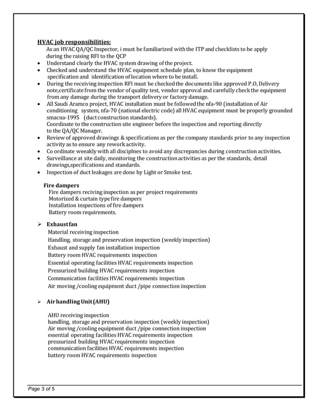 hvac new cv mubeen | PDF