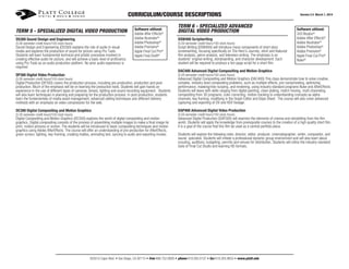 3D Animation Courses - Bachelor of Science Degree in Media Arts | PDF