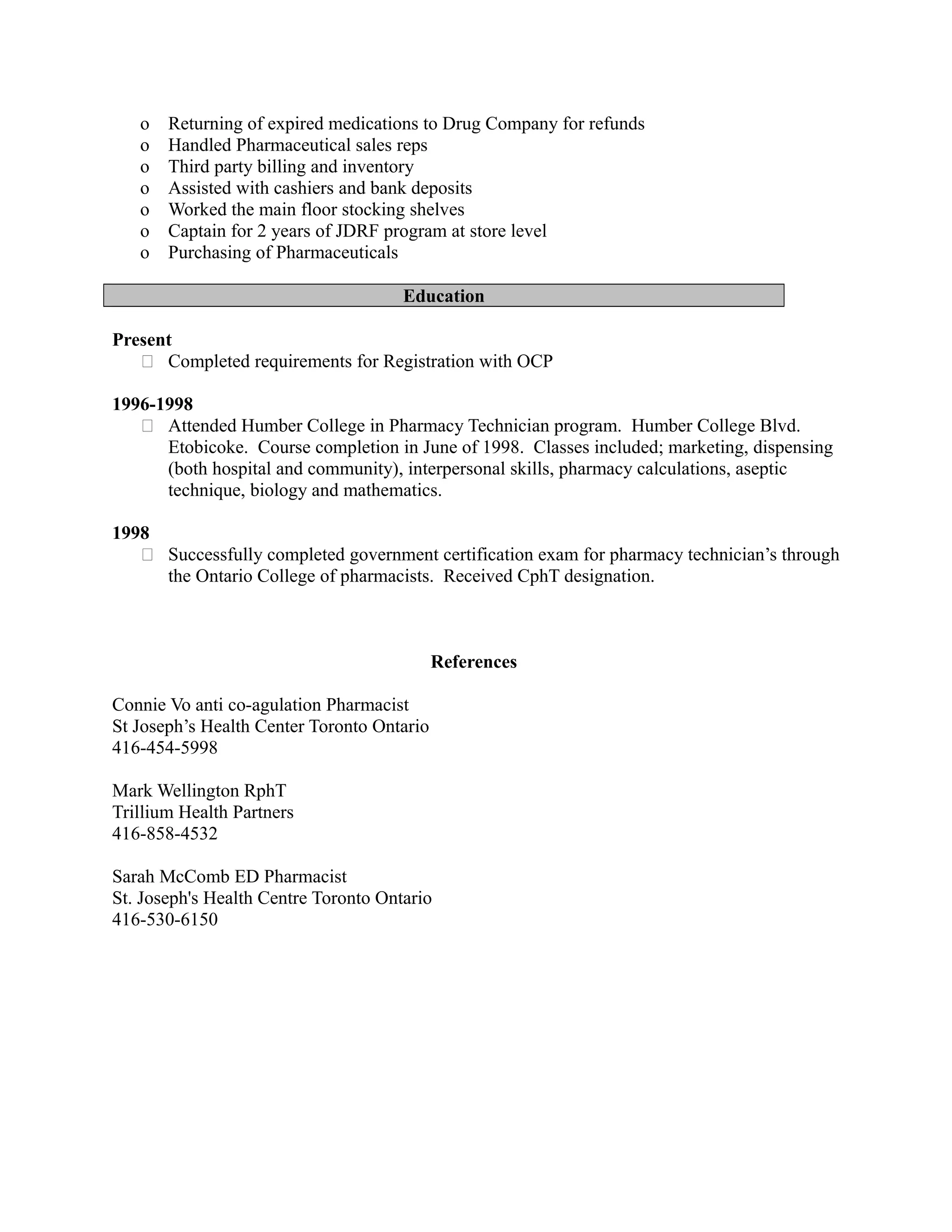 updated resume | PDF