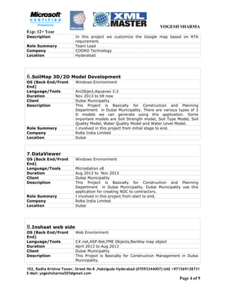 Yogesh CV | PDF