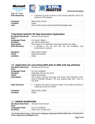 Yogesh CV | PDF