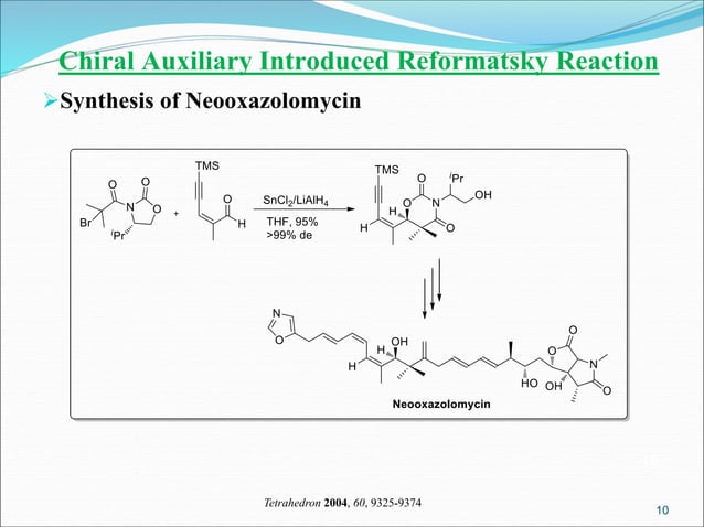 Reformatsky Reaction& Recent Advancements | PPTX | Chemistry | Science