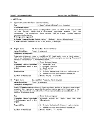 Vishal Soni-J2EE | DOC | Web Development | Internet