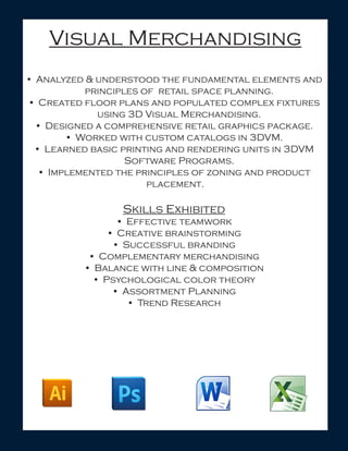 Visual Merchandising Portfolio copy | PDF
