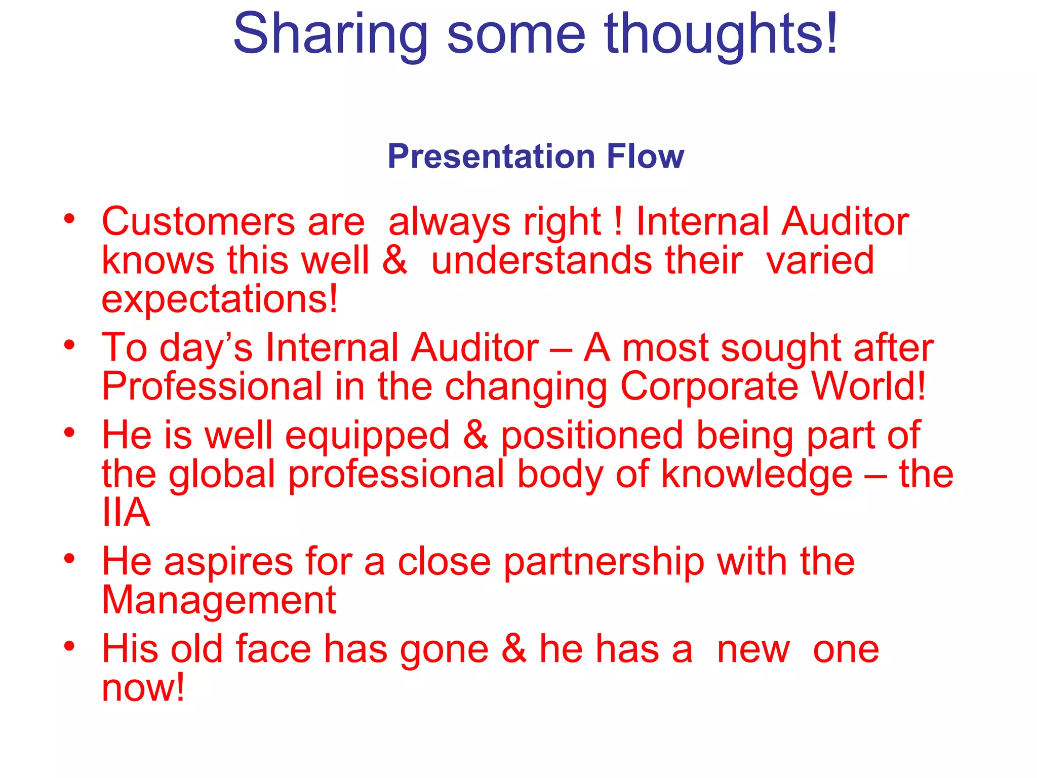 3d 3 Todays Internal Auditor | PPT