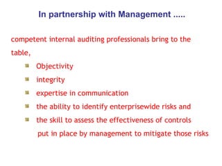 3d 3 Todays Internal Auditor | PPT