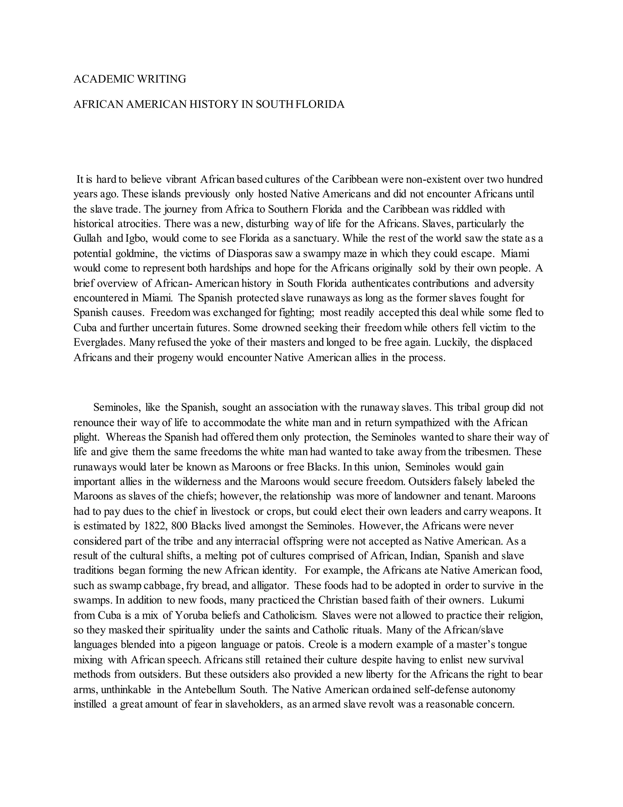 ACADEMIC WRITING Sample Joe | PDF