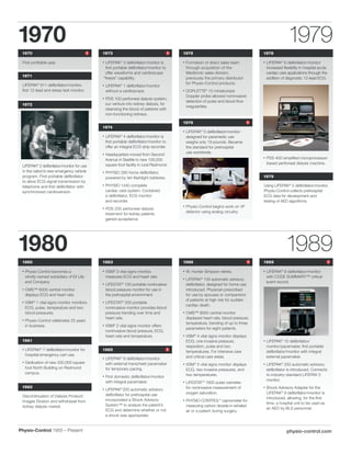 PhysioControl_Timeline | PDF