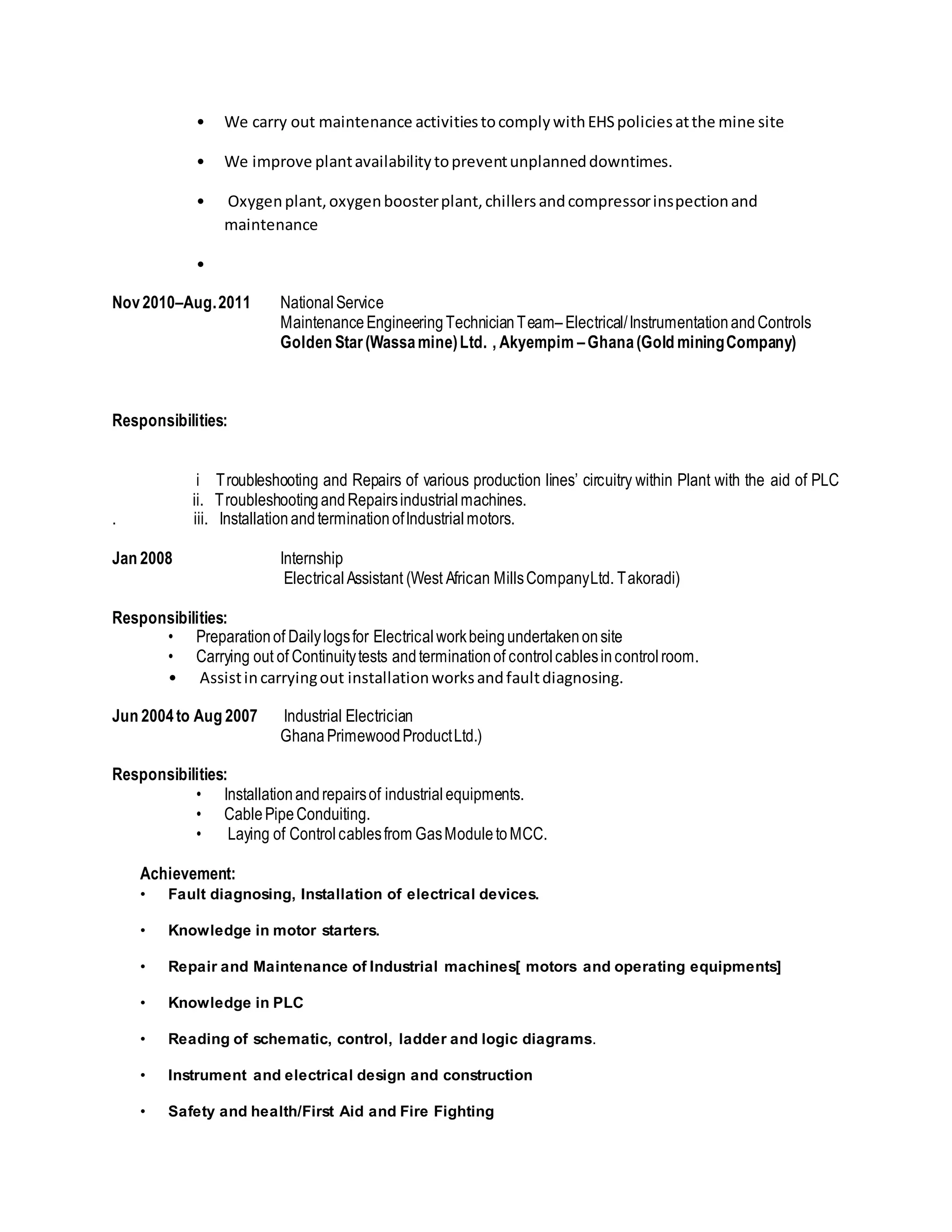 EVANS PAYNE cv2-3 | PDF