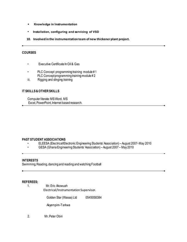 EVANS PAYNE cv2-3 | PDF