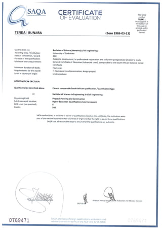 Saqa acreditation | PDF