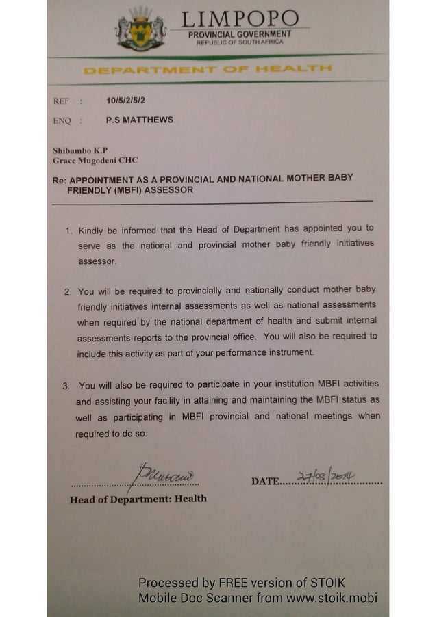 MBFI certificate | PDF