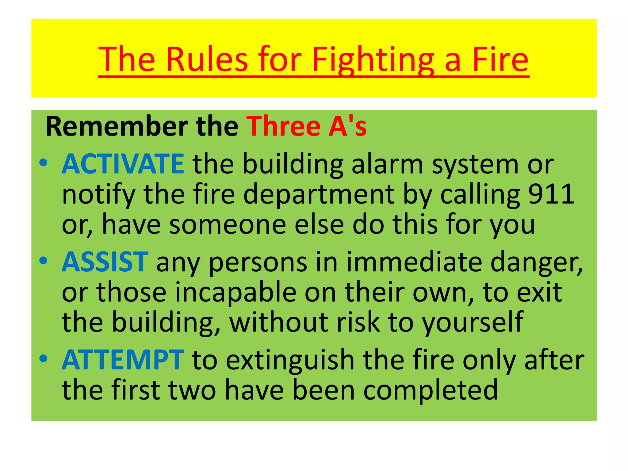 fire training powerpoint.pptx 1 | PPTX