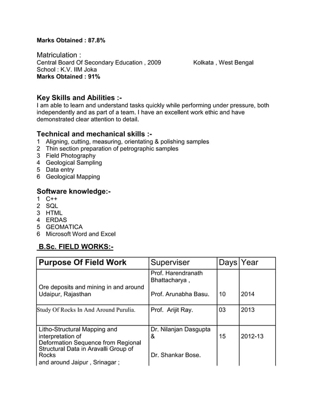 Budhaditya.Biswas CV | PDF