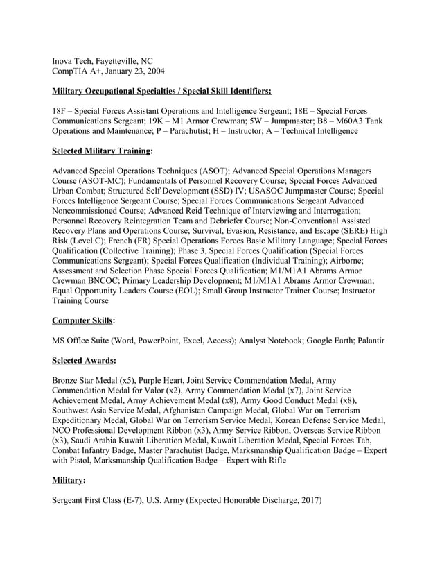 Greathead, Eugene Federal Resume - Final | DOC