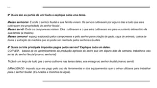 Feudalismo e sociedade feudal | PDF