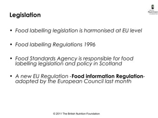 food labbelling | PPT