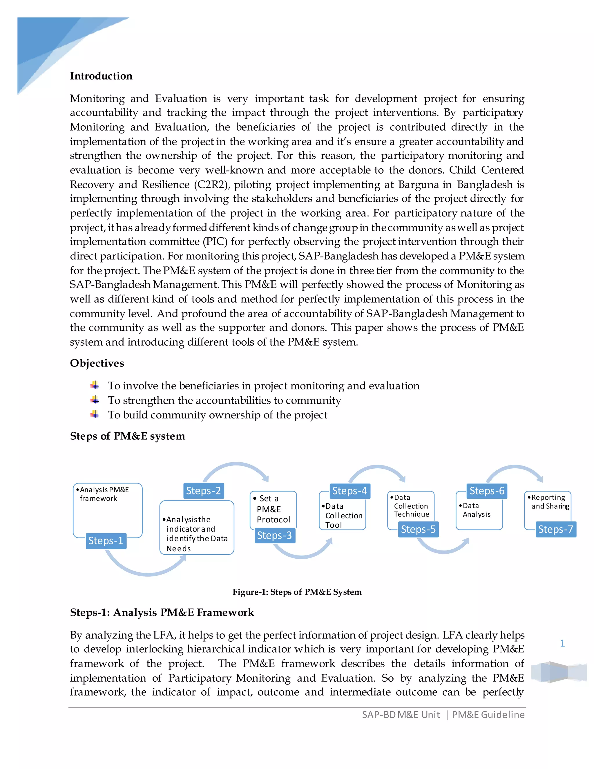 PM&E Guideline | DOCX