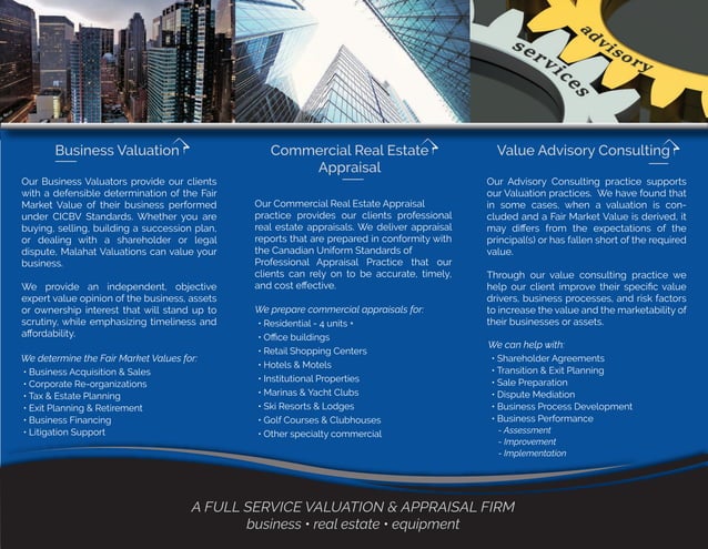 Malahat Valuation Group - Digital Brochure | PDF