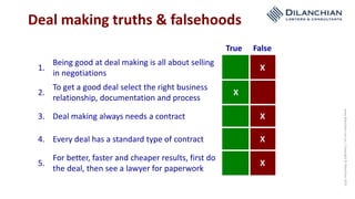 Deal Making Strategy | PPTX
