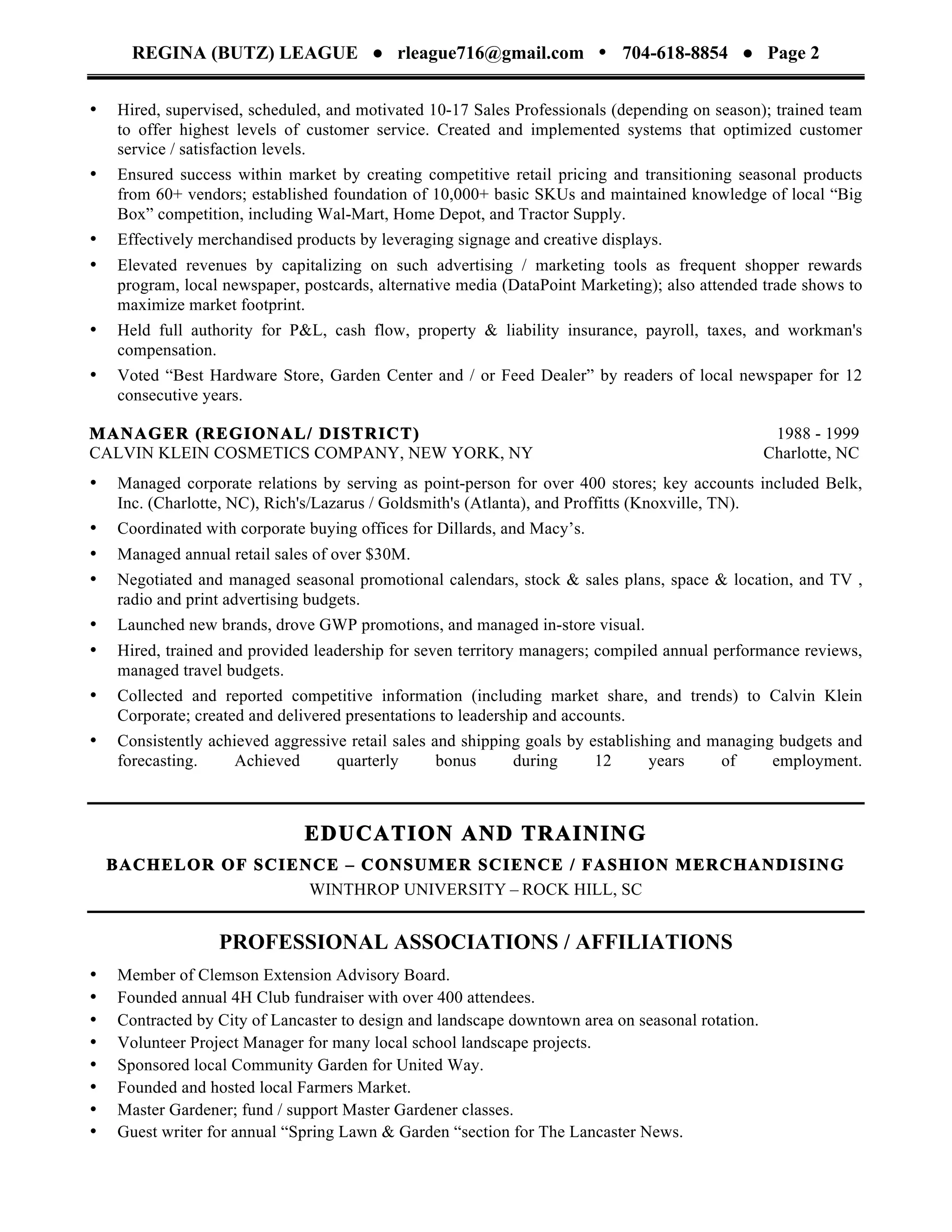 RLeague Resume | PDF