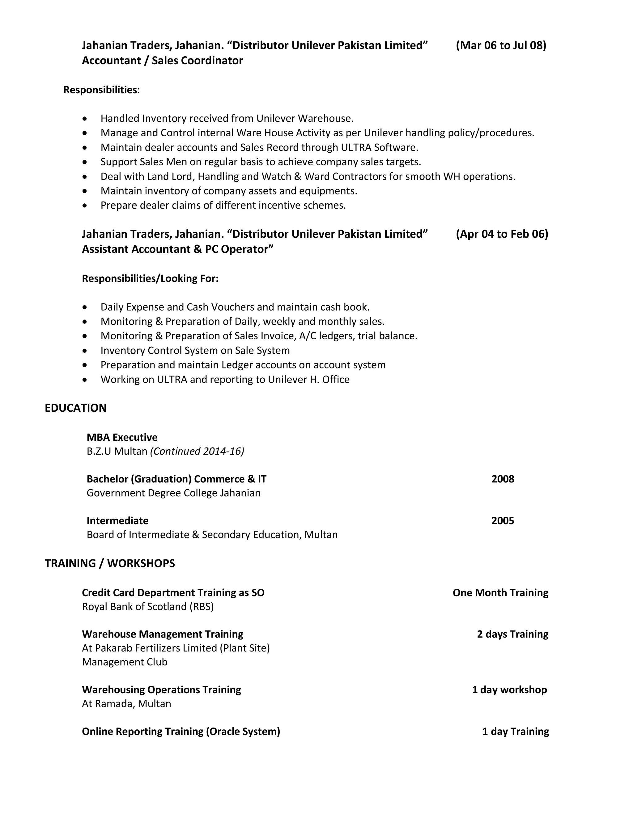 CV Ghulam Farid 25.08.15