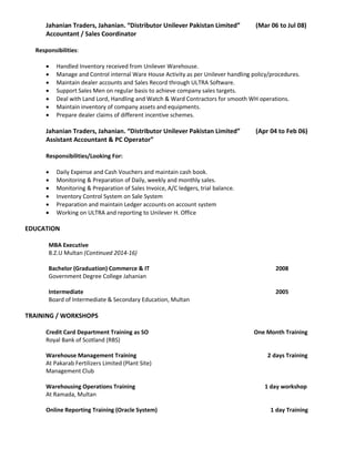 CV Ghulam Farid 25.08.15